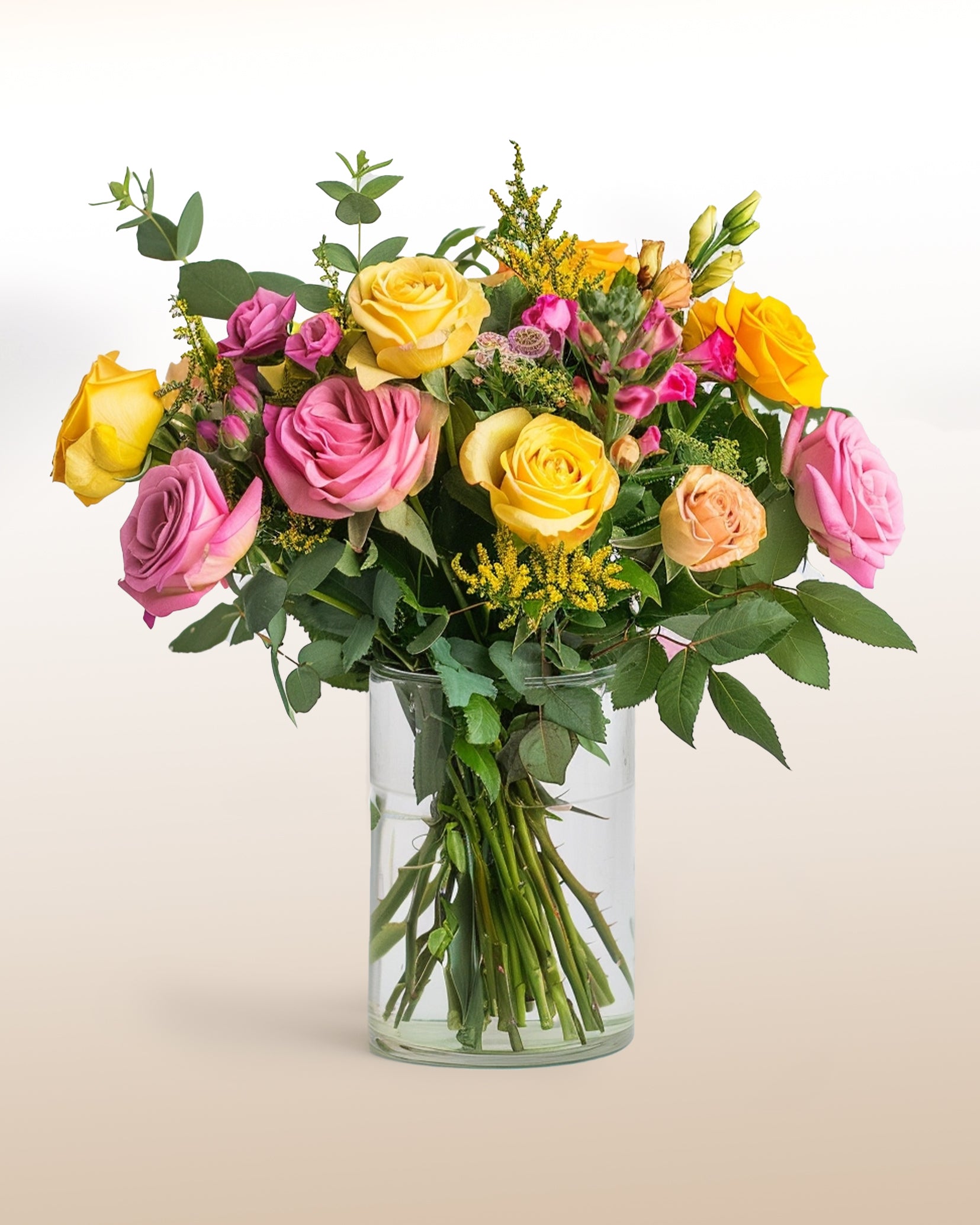 Two-color love arrangement – LatinFlores.com
