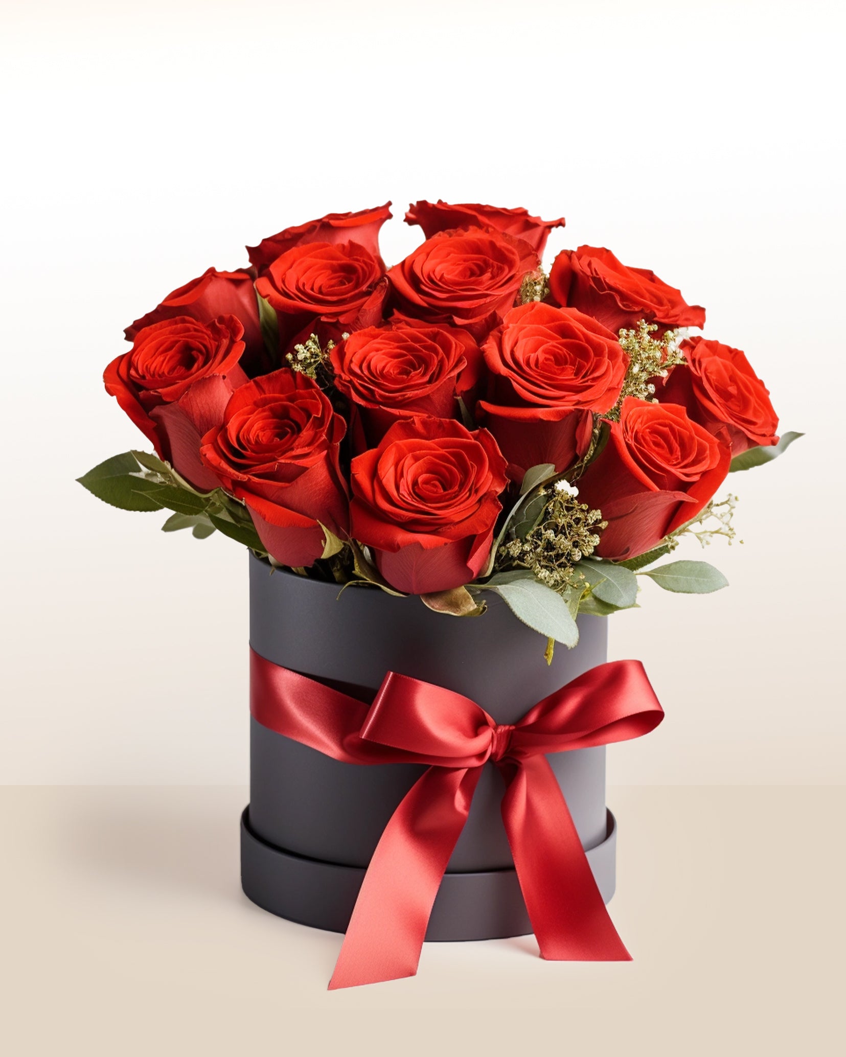 Caja Velvet 12 rosas – LatinFlores.com