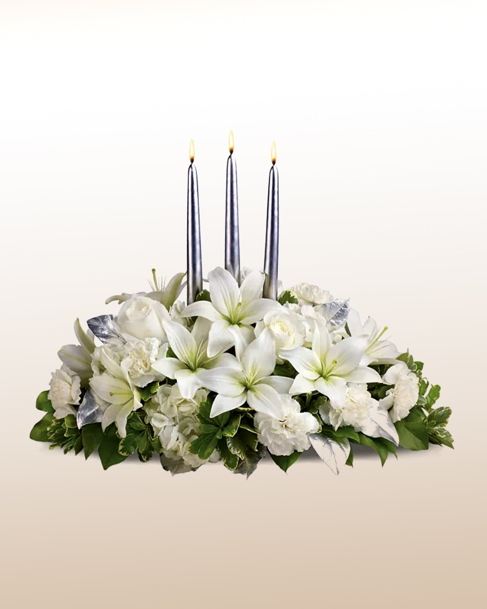 Timeless Winter Centerpiece – LatinFlores.com